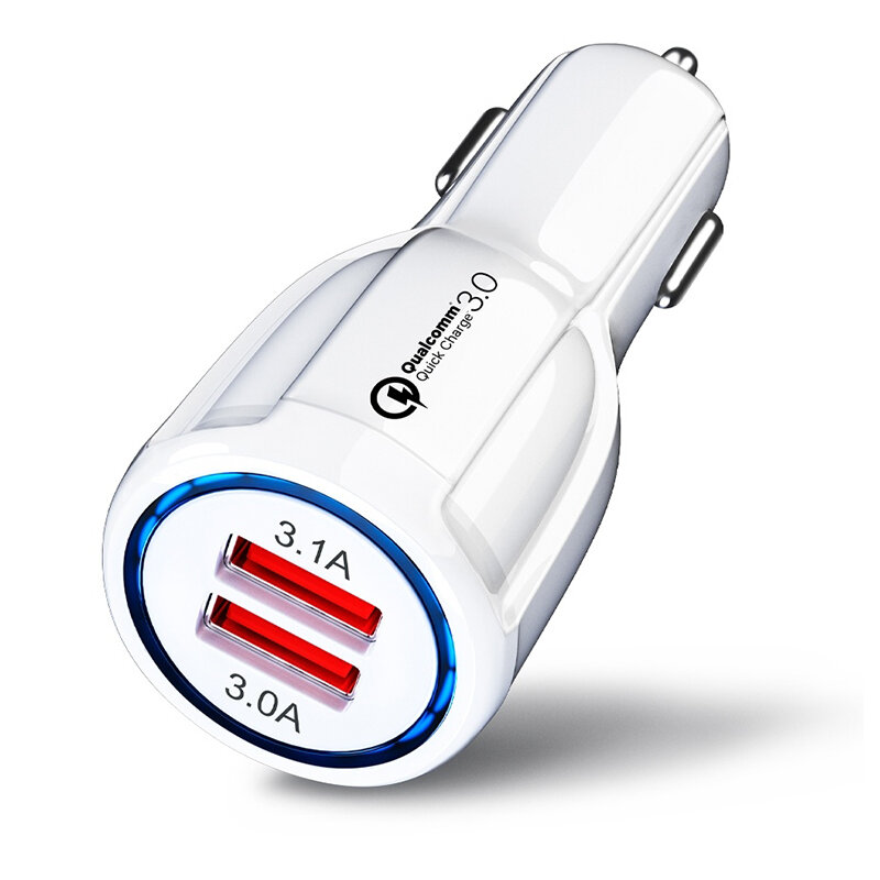 Автомобильное зарядное устройство 2 x USB A быстрая зарядка QuickCharge 3.0 Dream SM02