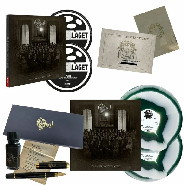 OPETH - The last will and testament Deluxe Box-Set