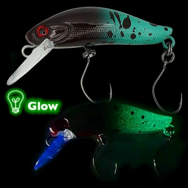 Воблер для рыбалки Jara Baits RIESH 40MR-SF # АХ-03, 40.0 мм, 2.5 г, заглубление 0.1-1.7 м, АХ-03