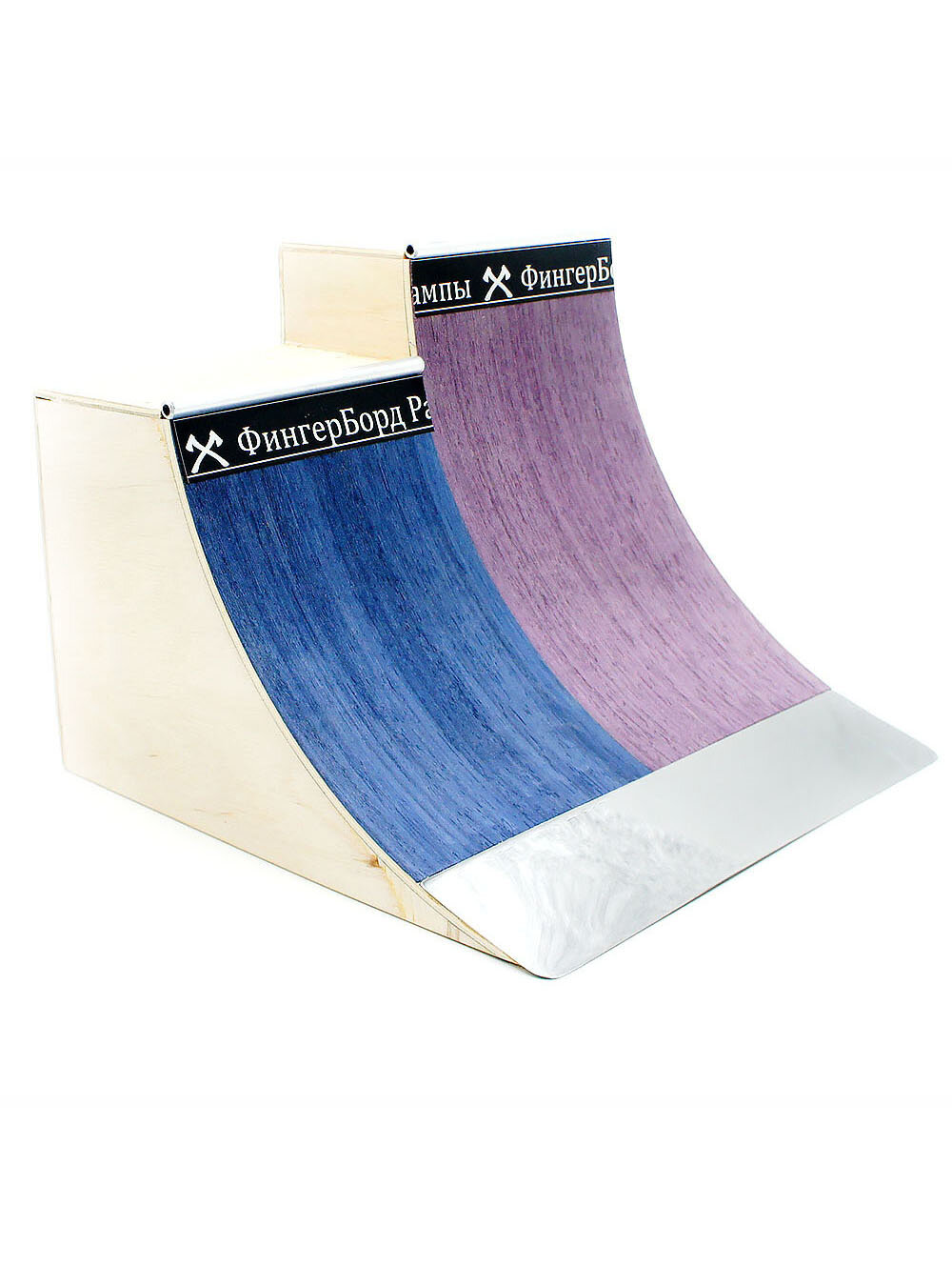 Фигура для фингерпарка Turbo двухуровневый квотер фингерборд, фингер фигура