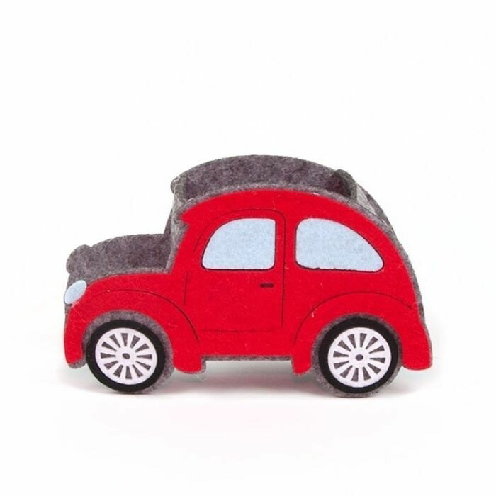 Шкатулка детская из фетра "Машинка"