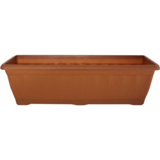 Балконный ящик Ангора 8,5 л, с дренажной решеткой, 505х155х150 мм, терракотовый (А5420тр)