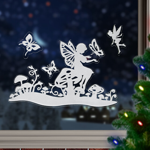 Наклейки для окна Сад Фей 40*30 см, Peha, RD-60285