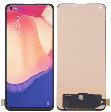 Дисплей Realme 8/Realme 8 Pro (RMX3085/RMX3081) + тачскрин (черный) In-Cell