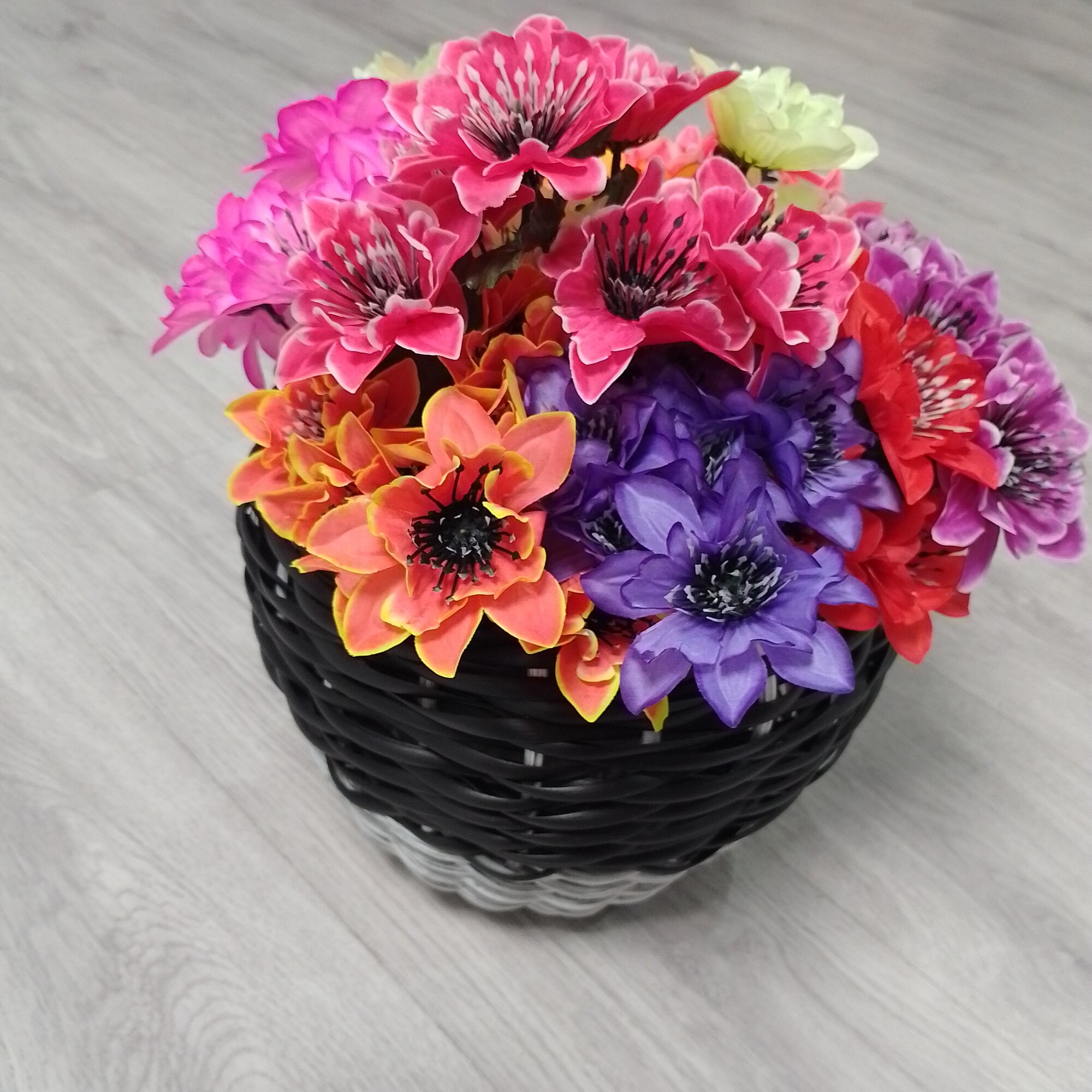 Искусственные цветы "Георгины" 10 штук, декор "Пасха"