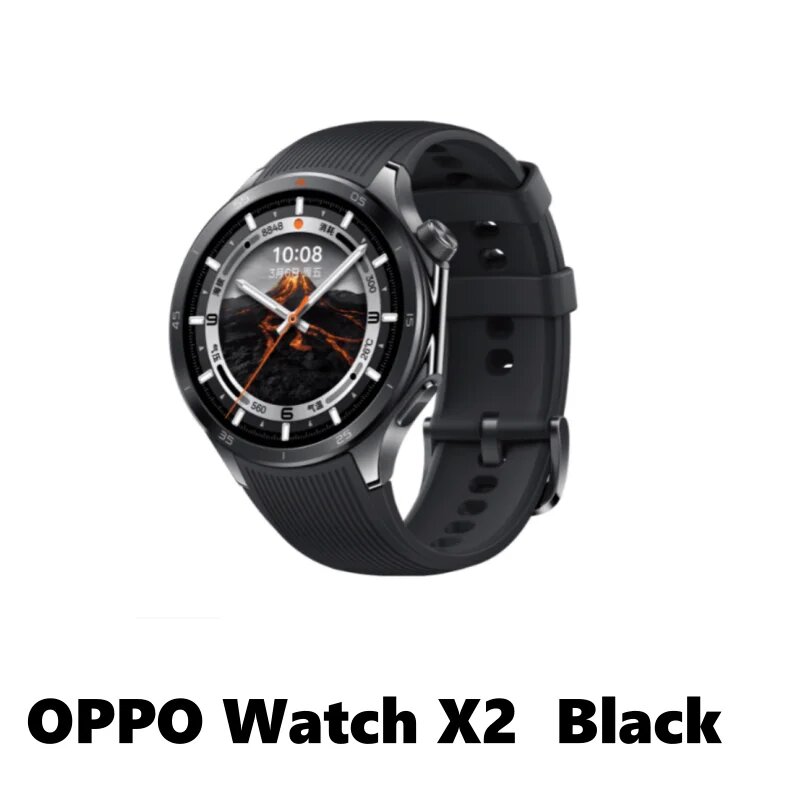 Oppo Watch X2 Black, цвет черный