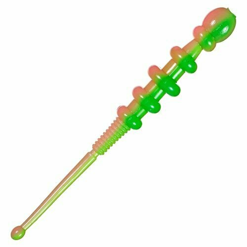 Силиконовая приманка Lucky John Tipsy Worm 2.8 T70 7.12см. 8шт.