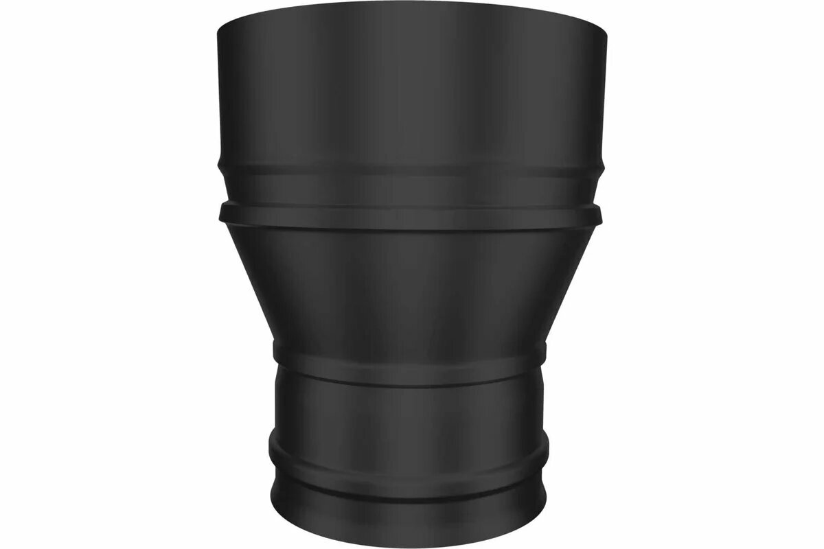 Металлик И ко Переходник с конусом 100x115; AISI 430 0.80 (RAL 9005) терм. о О0000113124