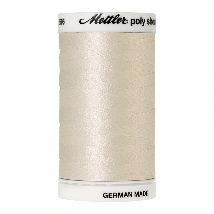 Нить вышивальная POLY SHEEN, 800 м 0101 Eggshell