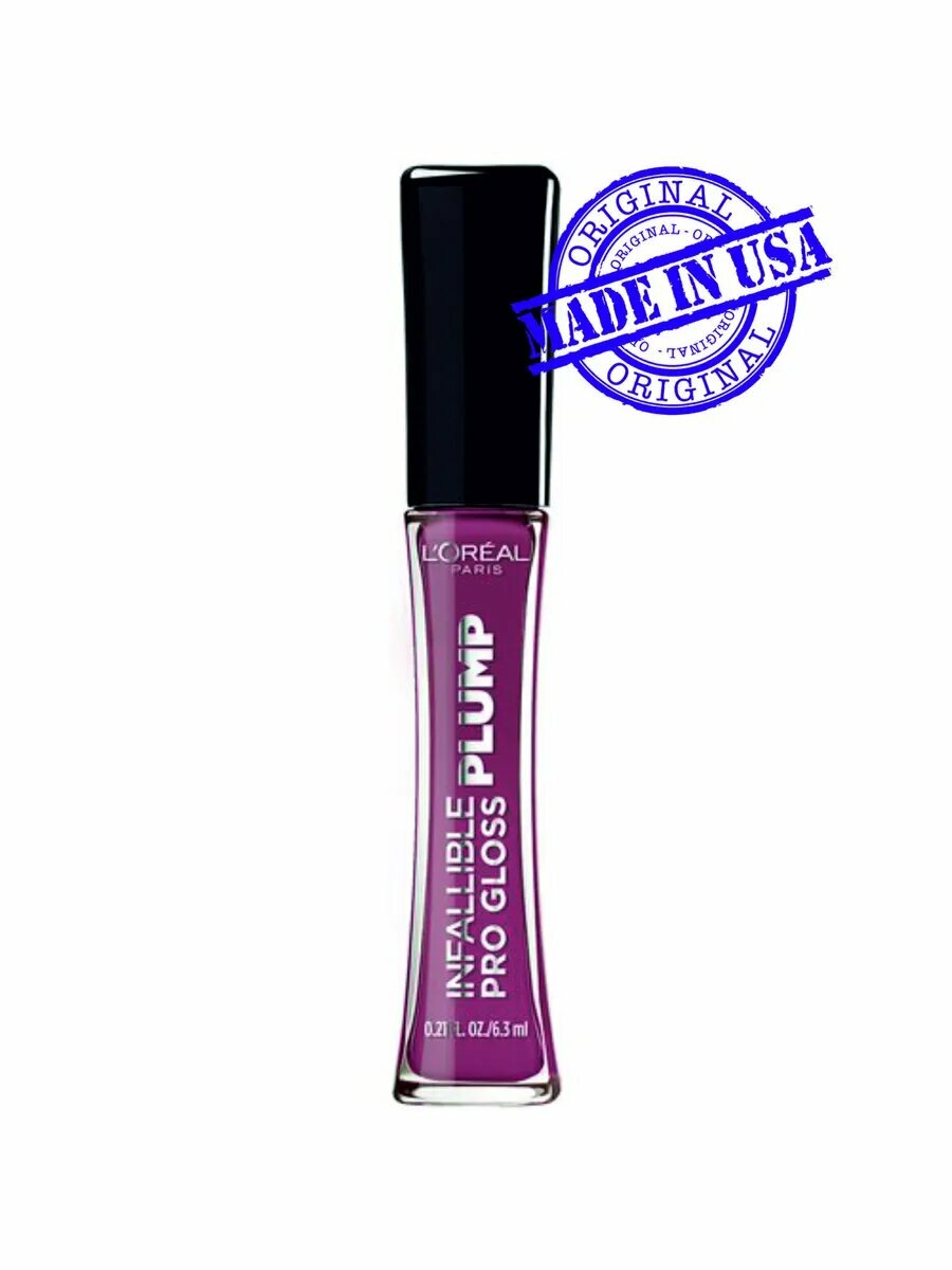 Помада Infallible Pro Gloss Plump Lip TON 608 True Berry