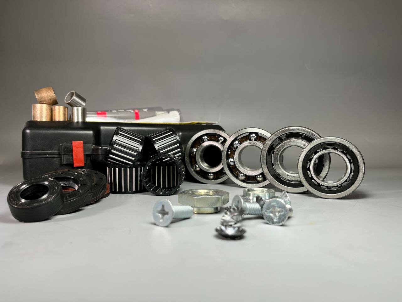 Ремкомплект КПП для а/м ВАЗ-2108 (5-ступ) ANDYCAR (подш, сальн, прокл, крепеж)