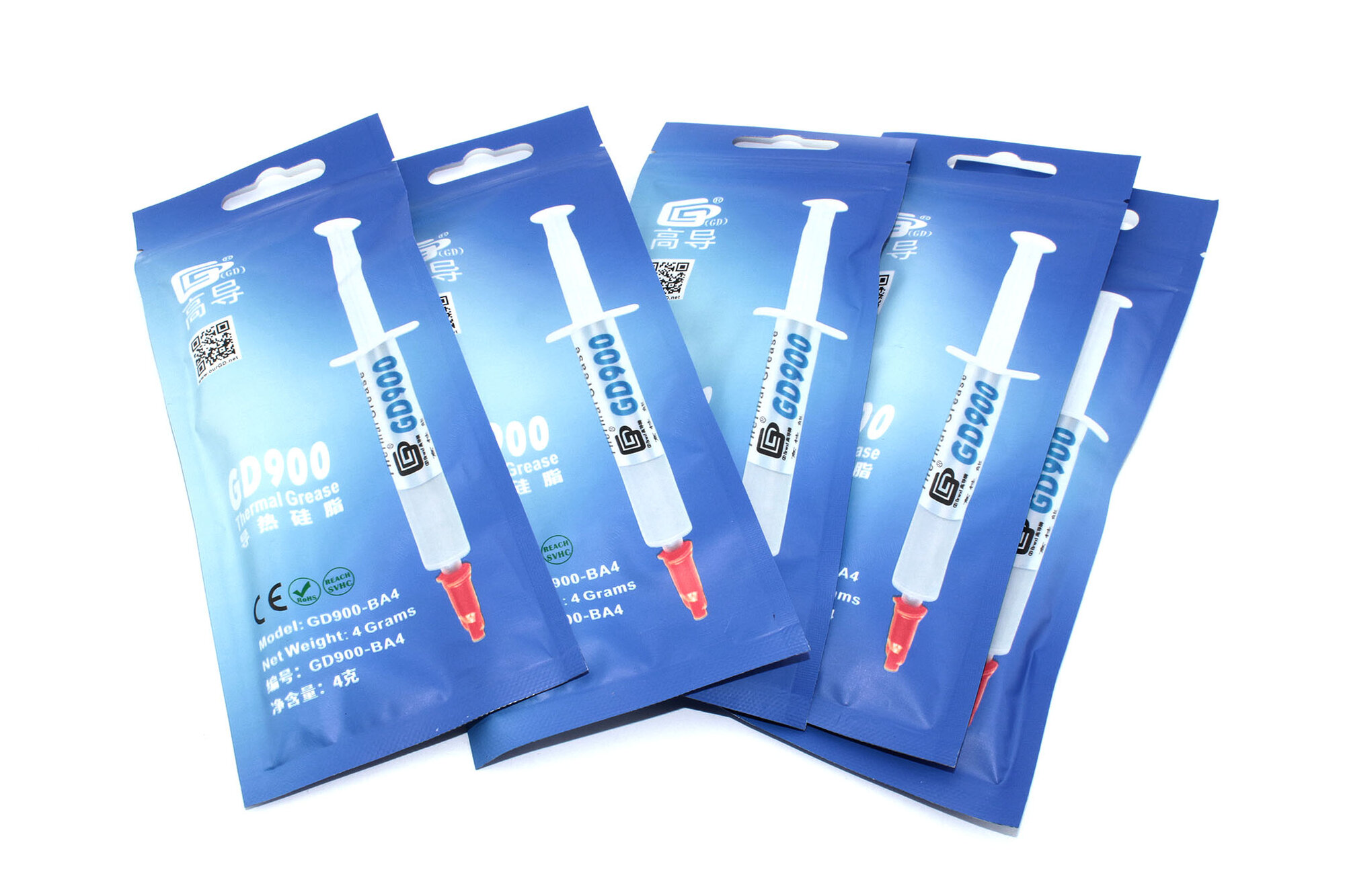 Термопаста GD900 BA4 4 грамма в пакете 5 шт