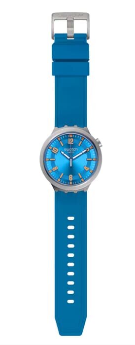 Наручные часы Swatch, синий — фото 1