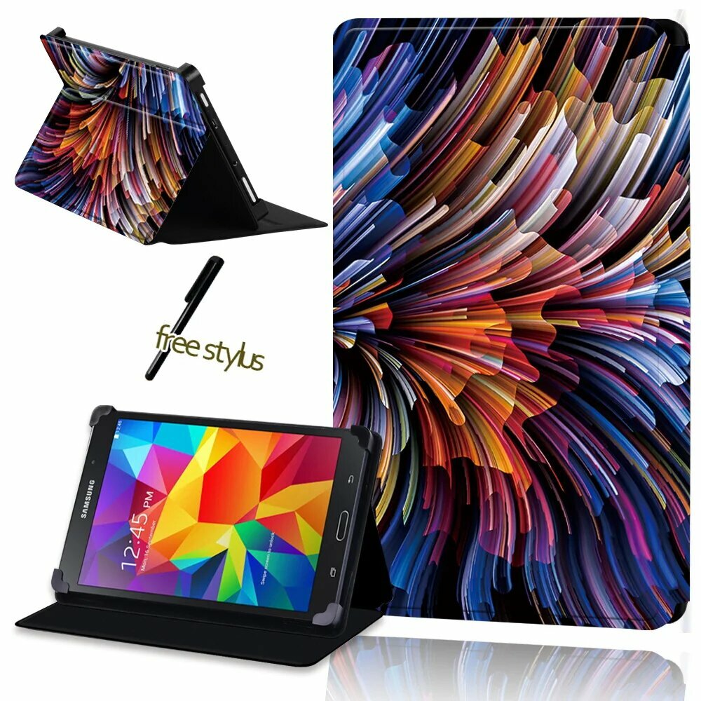 Защитный чехол для планшета Samsung Galaxy Tab 4/Tab 3/Tab 2/Tab Tab 2 p5100 10.1, watercolor016