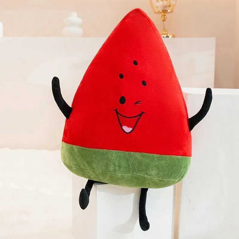 Мягкая Игрушка овощ/обнимашка Для Засыпания И Сна/Подушка, арбуз 55cm YZ