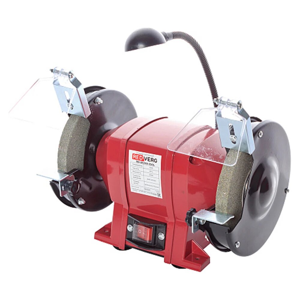 Заточной станок RedVerg RD-BG150-250L, для инструмента, мощность двигателя 250Вт