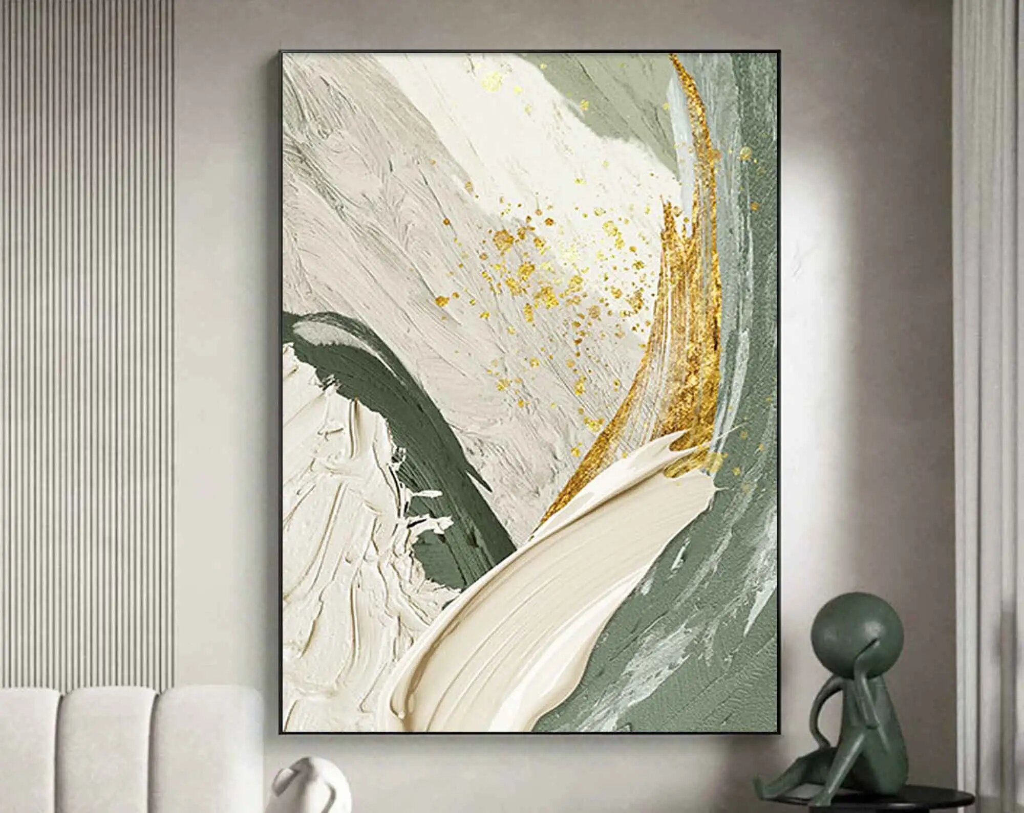 Картина на холсте абстракция 80x120см, PF 34662