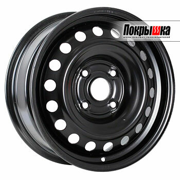 Диски штампованные ТЗСК Mitsubishi Lancer 6.0х15/4х114.3 D67.1 ET46.0, Черный