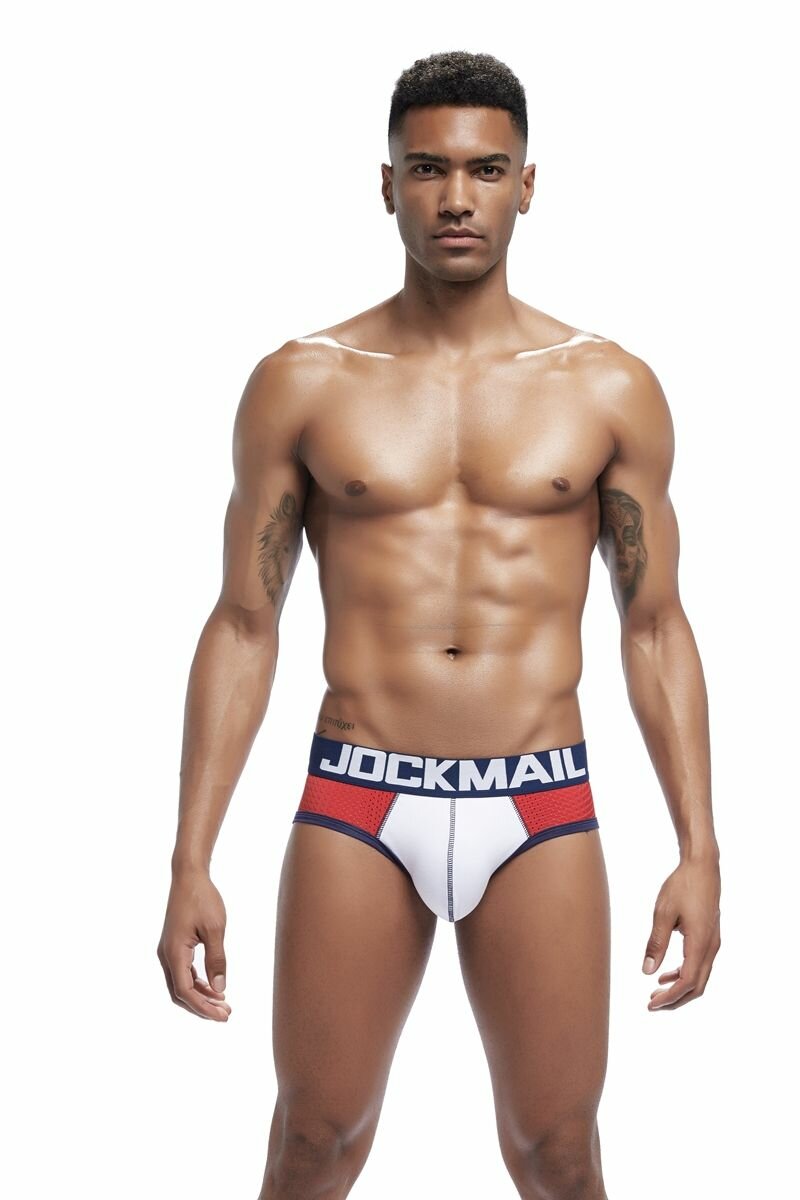 Мужские Трусы Jockmail Mesh Дышащие Спортивные Для Фитнеса