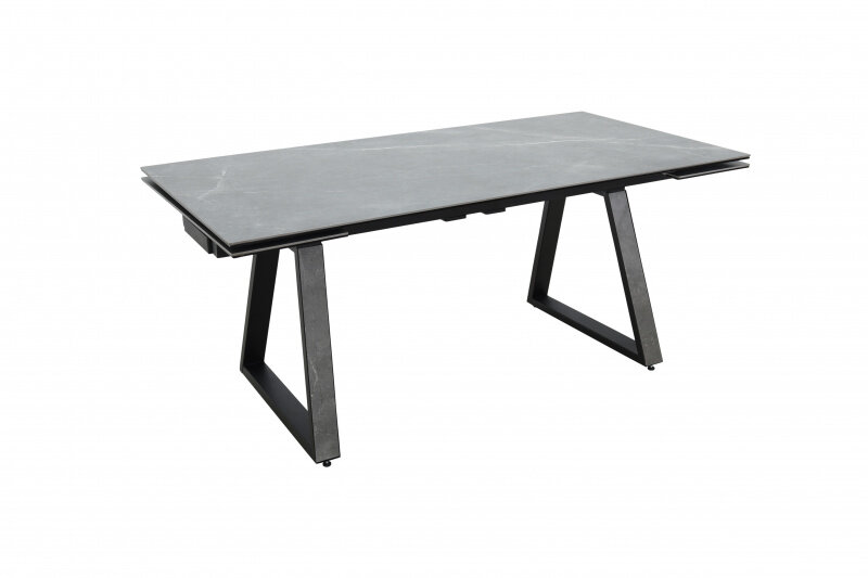 Стол MEBWILL Аврора Монако NEW Черный матовый муар/Bayona grey