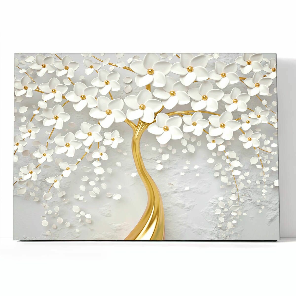 Интерьерная картина на холсте/Золотое дерево арт