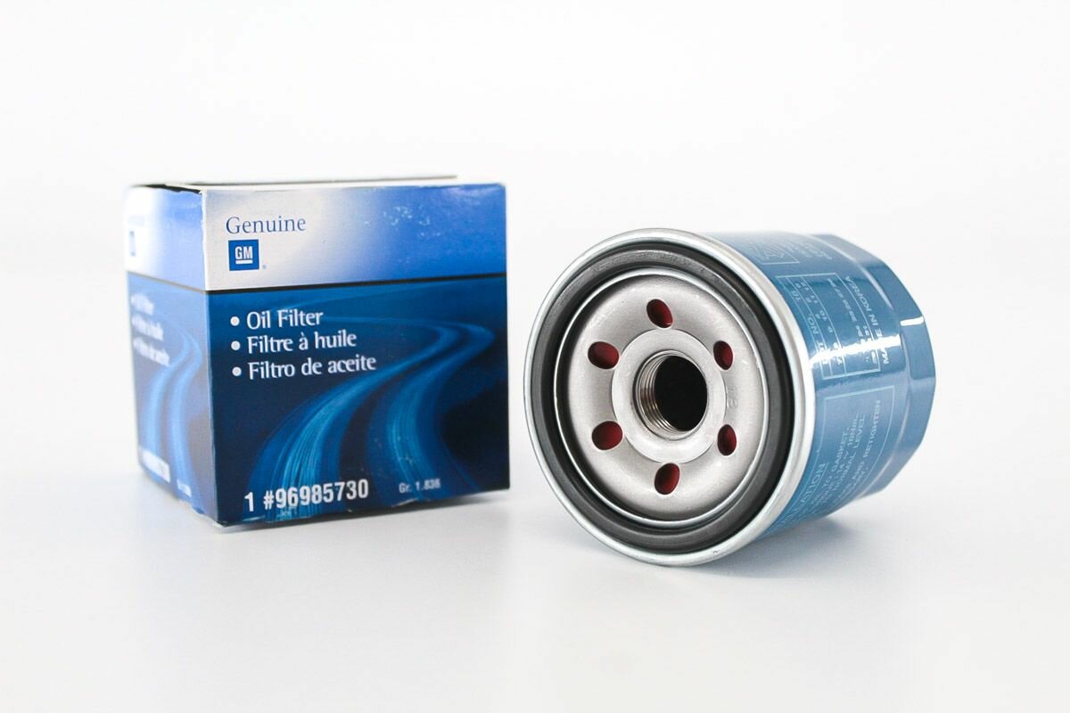 Фильтр масляный CHEVROLET Aveo , Cobalt , Spark ; арт. 96985730