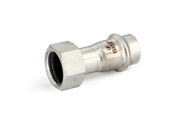Вставка прессовая переходная 28 x 3/4" (НР) UNI-FITT из нержавейки