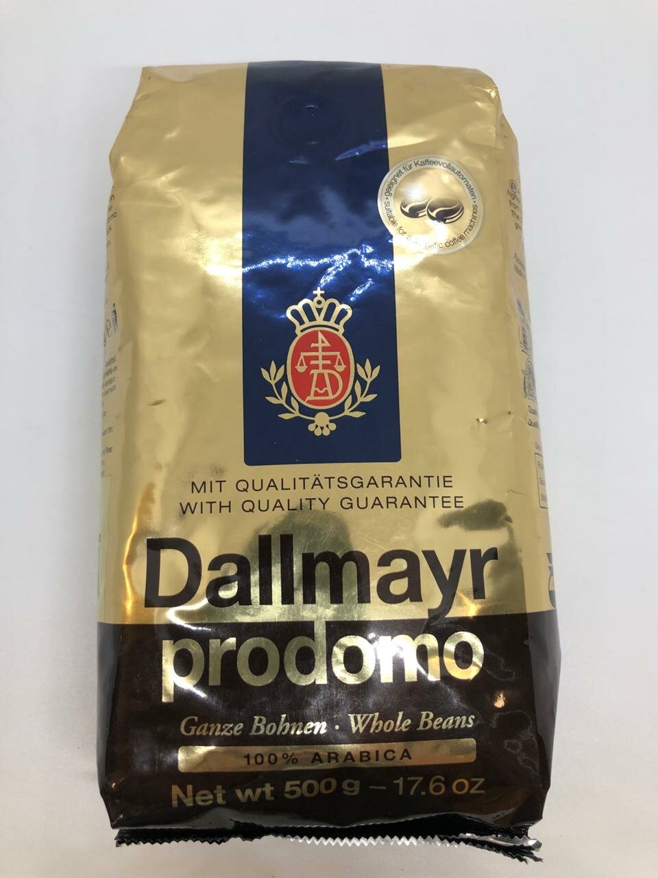 Кофе в зернах " Dallmayr Продомо " 500 г