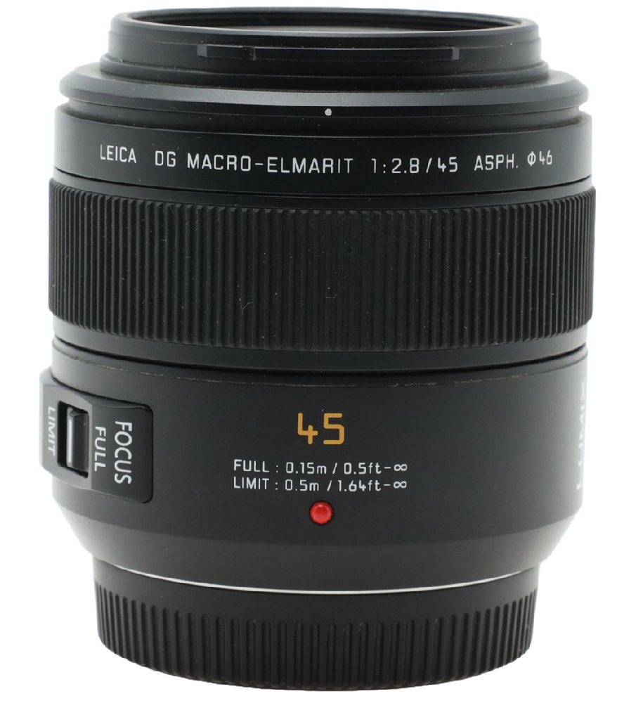 Объектив комиссионный Panasonic Leica DG 45mm F/2.8 Macro Micro 4/3 (б/у, г-я 14 д, S/N XT0DC001413)