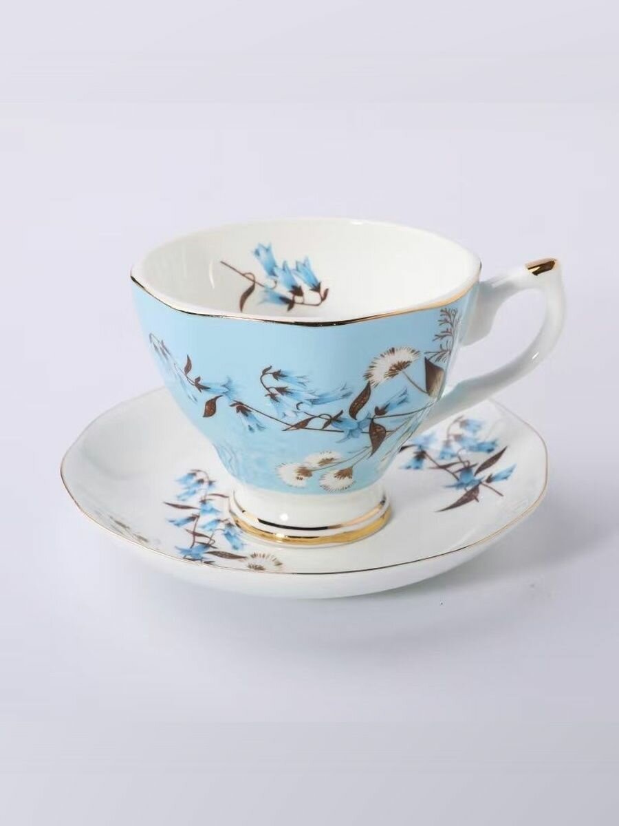 Набор кофейных чашечек "Послеобеденный чай", керамика, 200мл