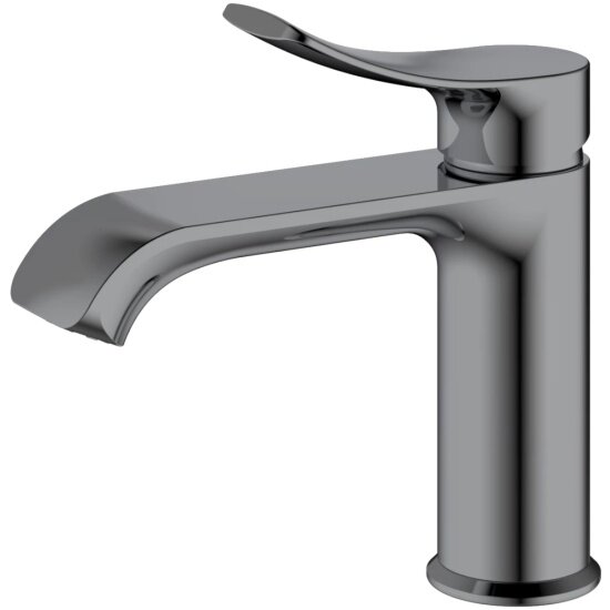 Смеситель для раковины Haiba HB10553-3, оружейная сталь