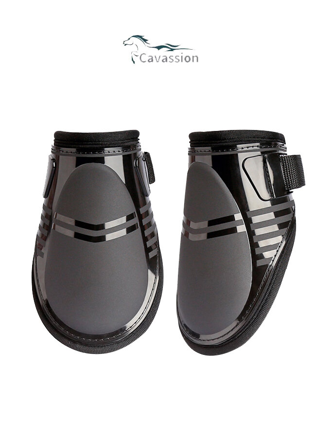 Ногавки для лошадей CAVASSION, прогулочные, XL, чёрные, 2 шт.