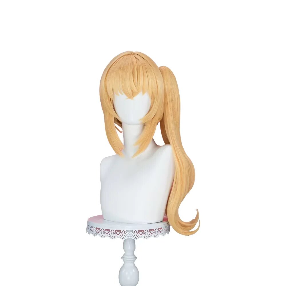 Косплей парик Jane Doe DokiDoki Белый, Lucy Wig, IN STOCK