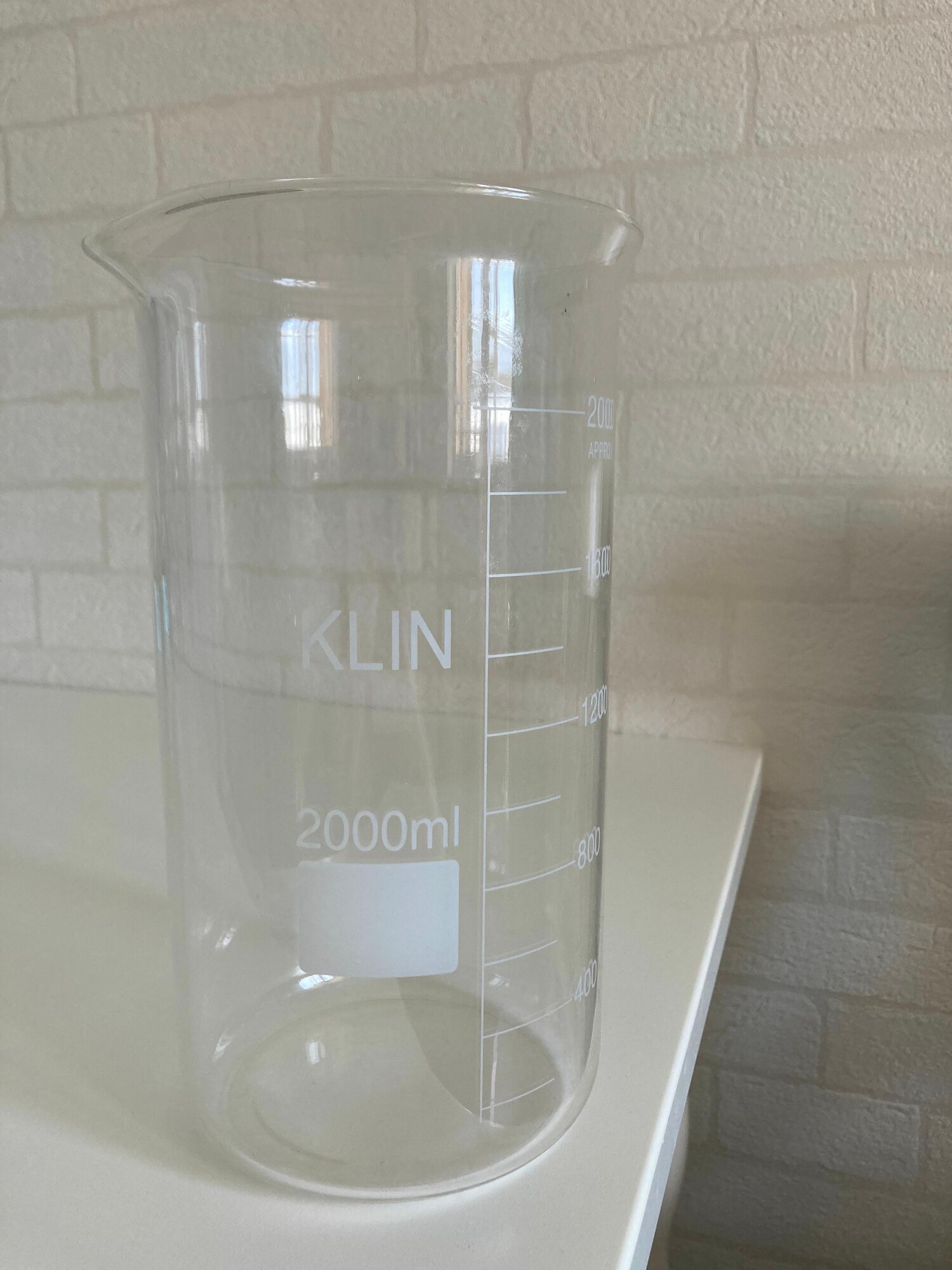 Стакан мерный высокий со шкалой В-1-2000, 2000 мл