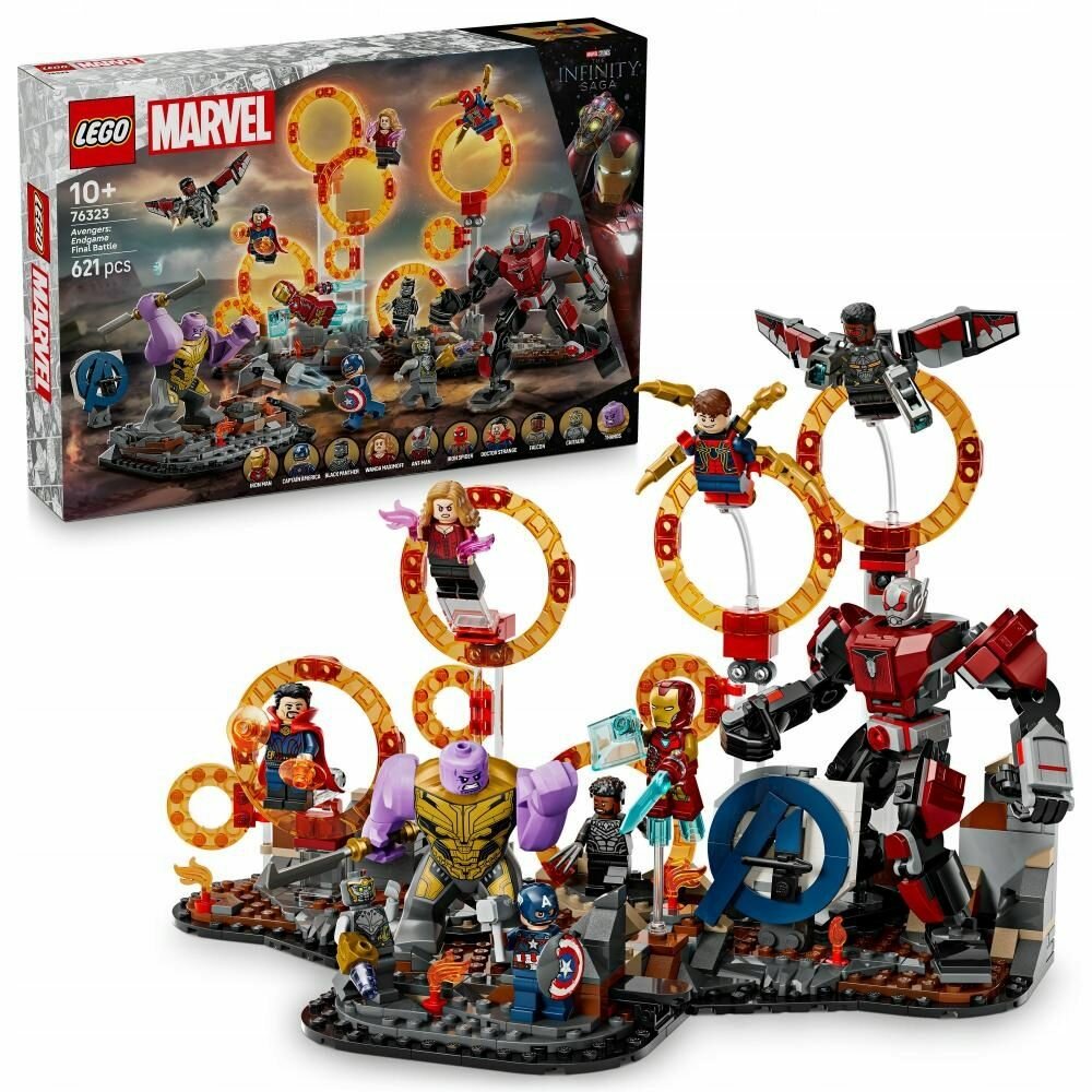 Конструктор LEGO Marvel Super Heroes - Мстители: Финал - Финальная битва - Лего Марвел 76323