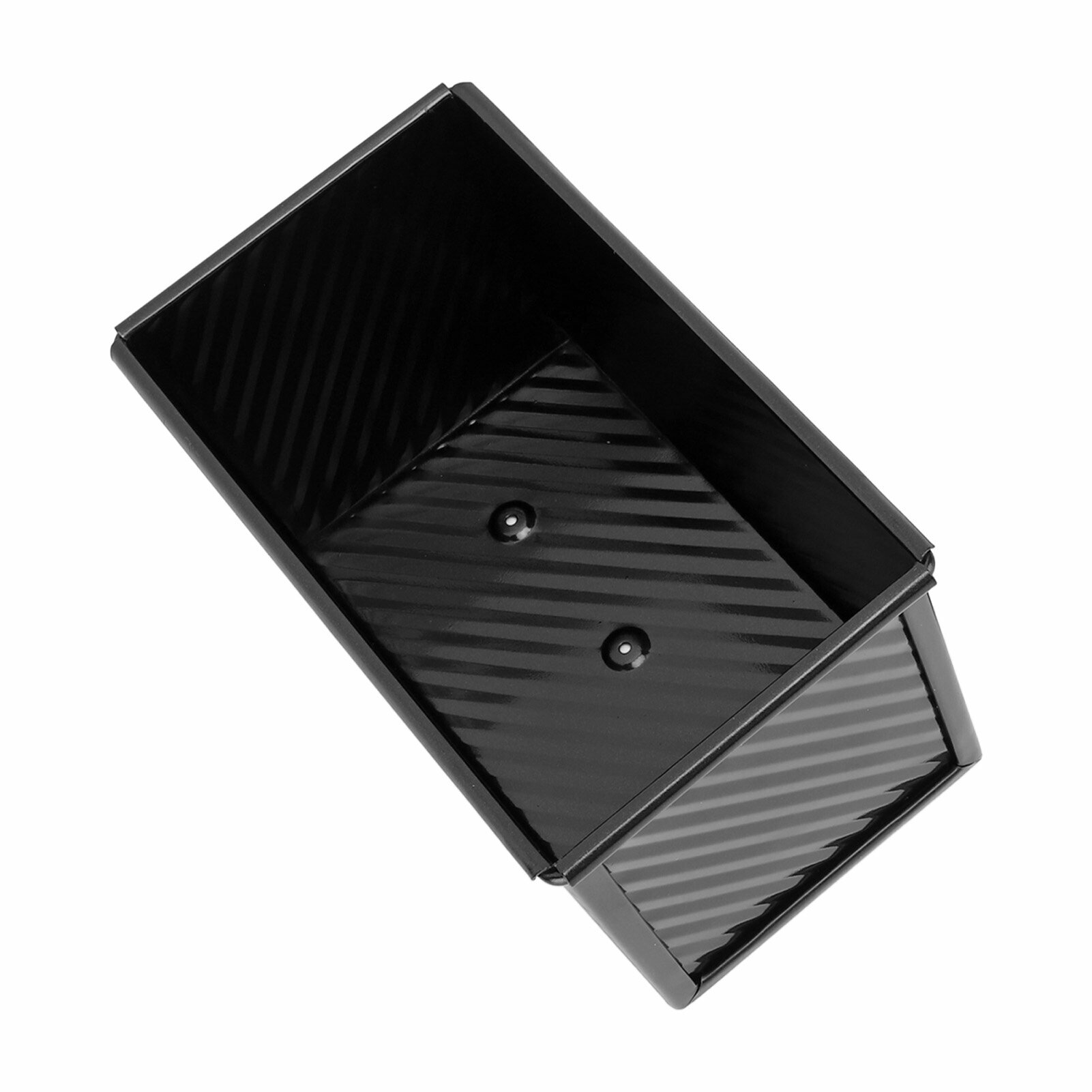 Сковорода с антипригарным покрытием, формы для выпечки хлеба, углеродистая сталь, гофрированная коробка для тостов для хлеба, черная без крышки