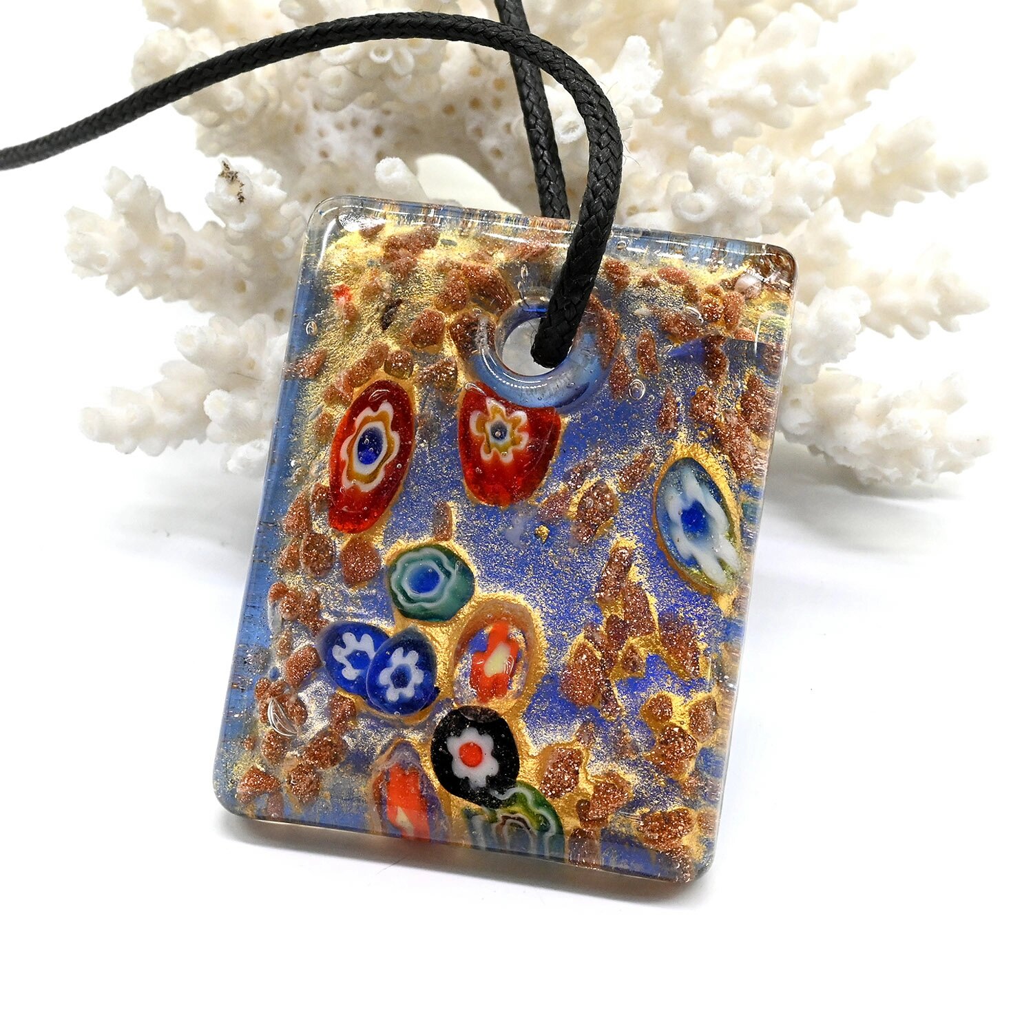 Подвеска, муранское стекло