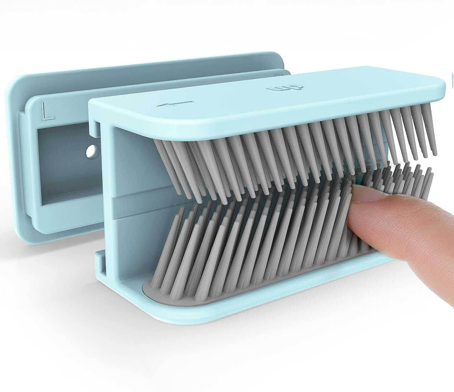 Сетчатый уловитель волос для душа, ловушка для стока душа, уловитель волос, защита для стока душа и сборщик волос (синий)