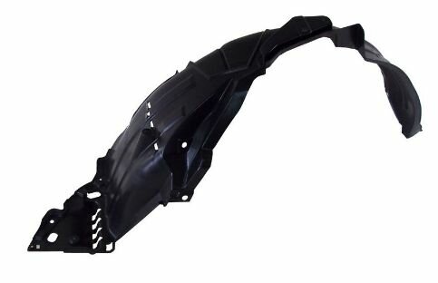 Подкрылок AKRADO, для Honda Jazz, передний, правый, чёрный, 1 шт.