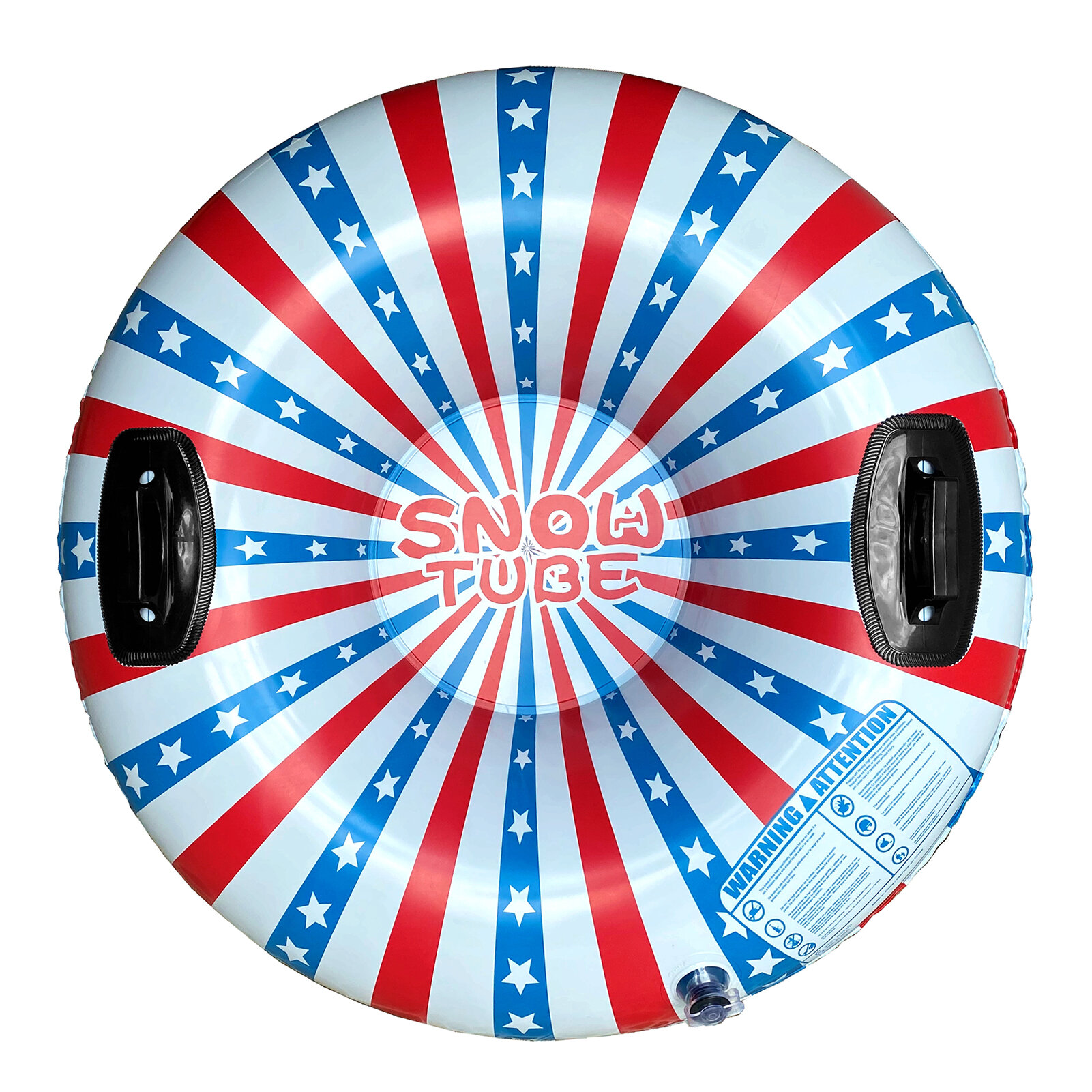 Гибкий лыжный кругInflatable Ski Ring PVC санки-труба ThickenedSnow Tubing зимняя лыжная труба с ручкой, 110*110*33cm Голубой снежинка, 110*110*33cm Снеговик, 89*89*26.5cm Рождество, 89*89*26.5cm Флаг, 1шт