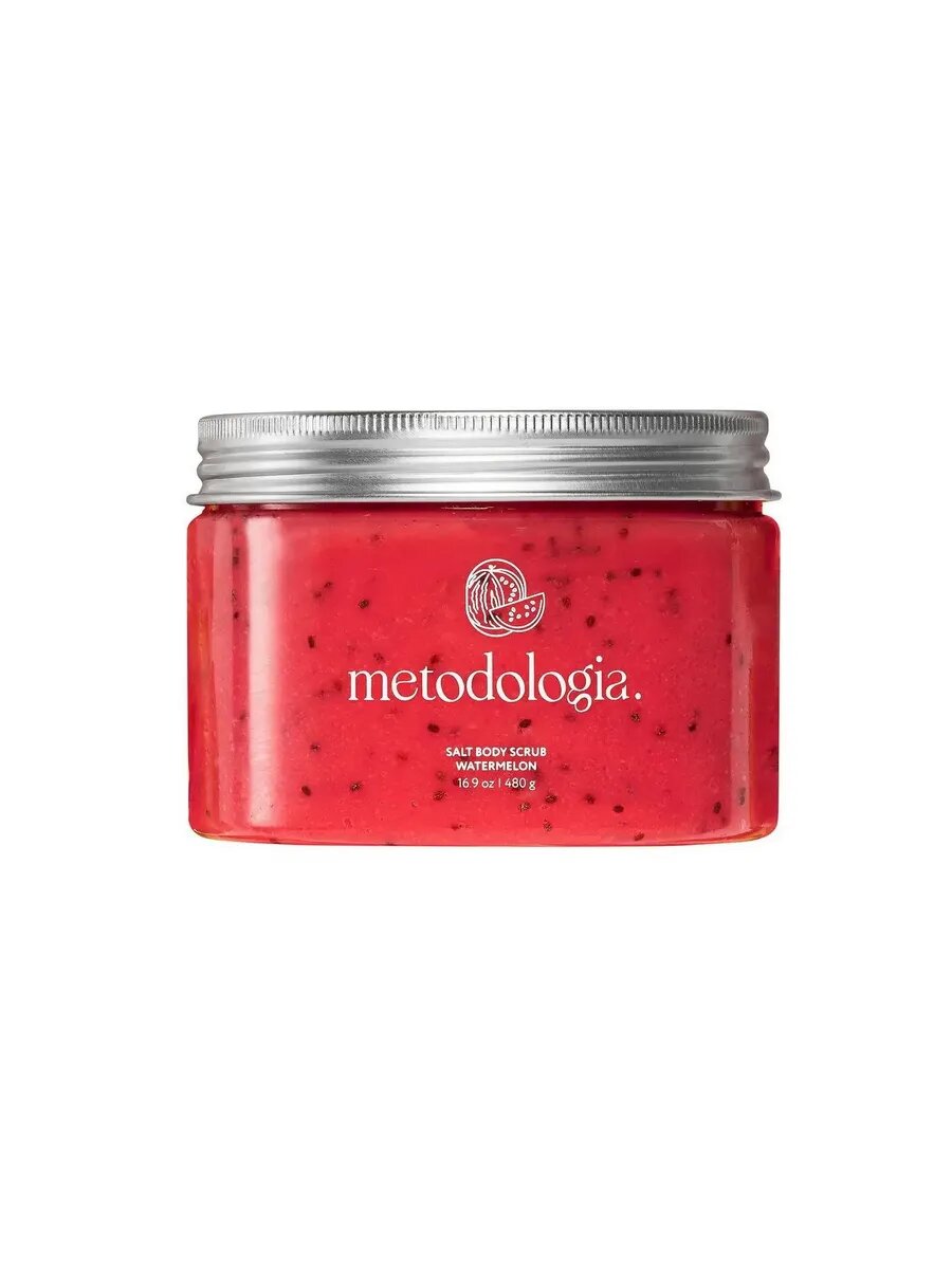 Скраб-детокс для тела Metodologia соляной Арбуз Body scrub w