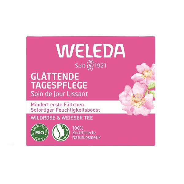 Крем для лица разглаживающий дневной Weleda/Веледа банка 40мл