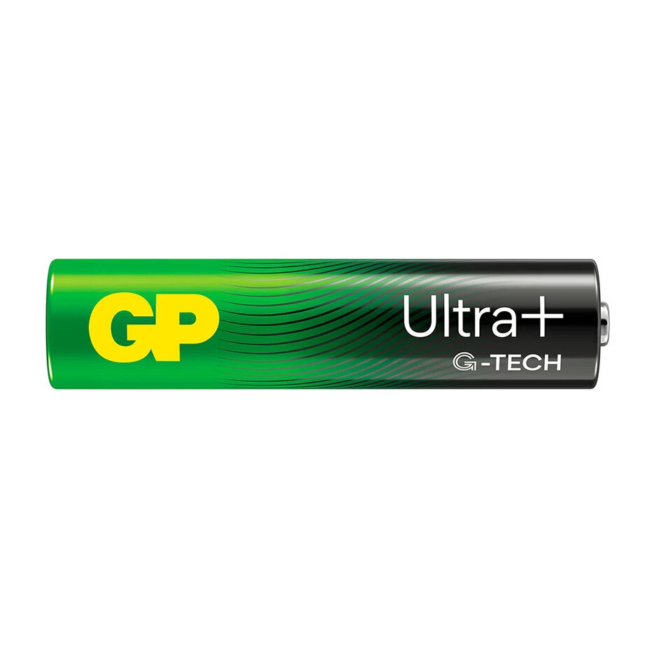 Батарейка GP Batteries Ultra+ Алкалин AAA мизинчиковая LR03 1,5 В (4 шт.) (GP 24AUPA21-2CRSB4)
