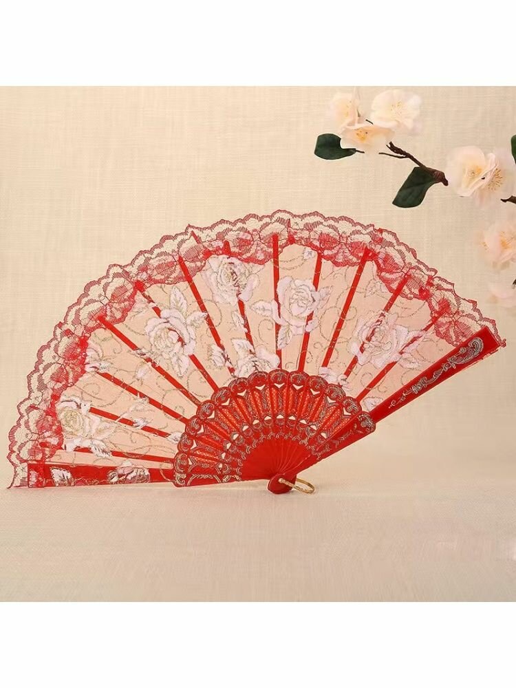 Веер кружевной