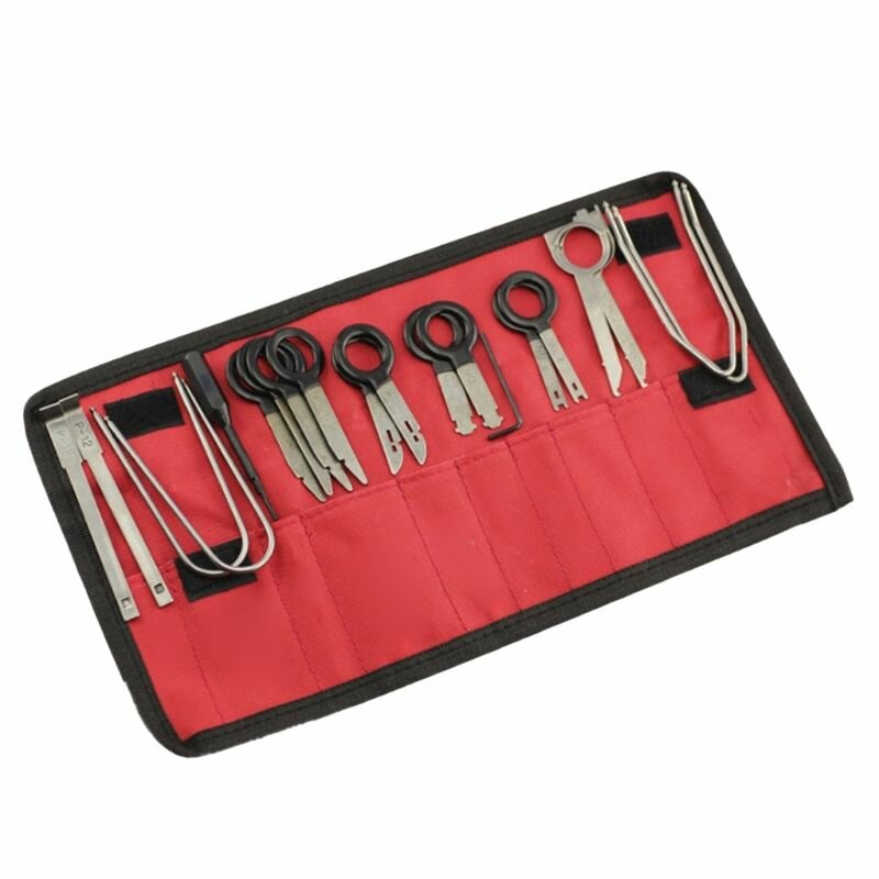 1 набор из 20 штук, комплектов инструментов для разборки автомобильных динамиков-матерчатая сумка