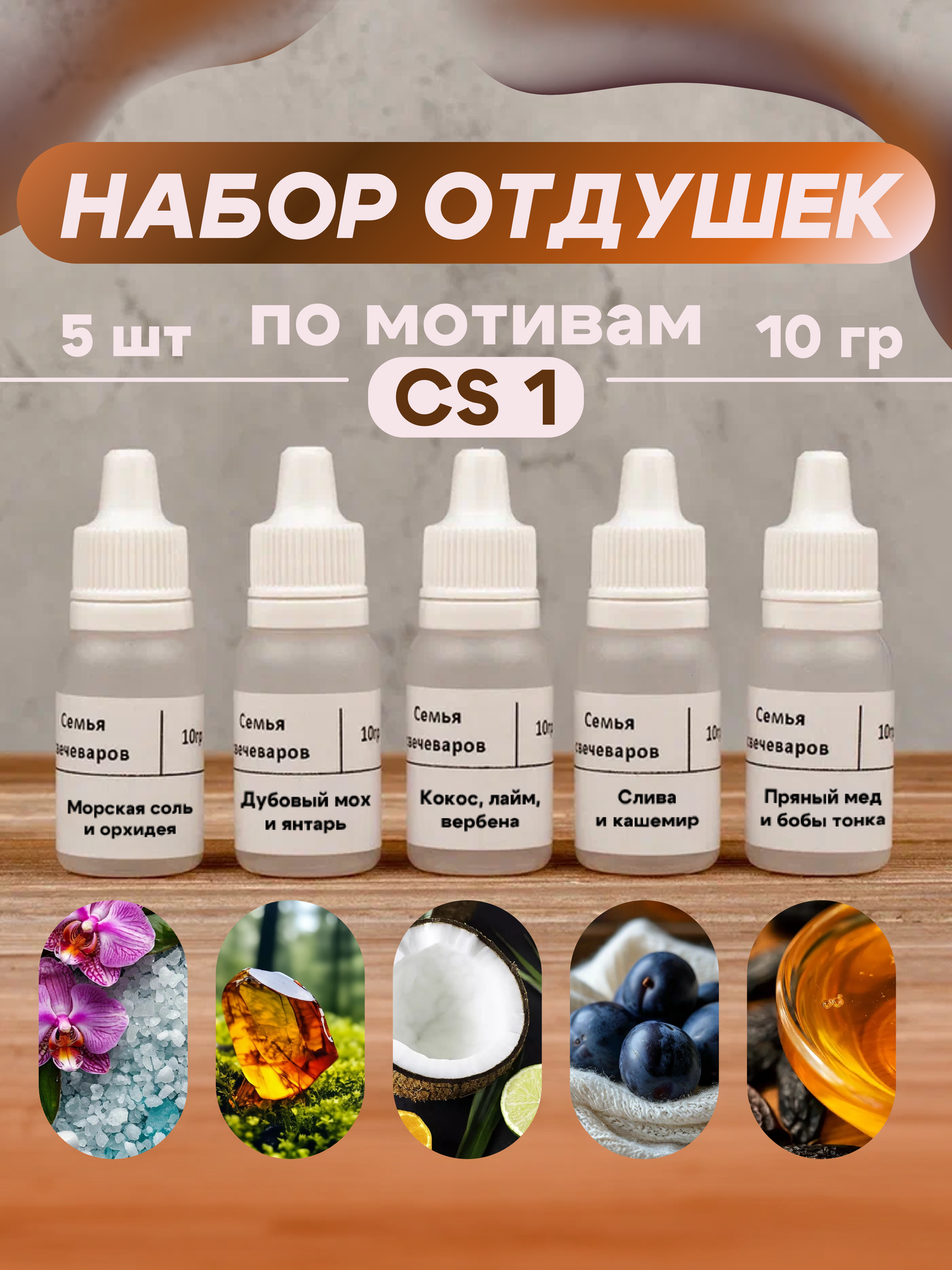 Набор отдушек "По мотивам CS 1"