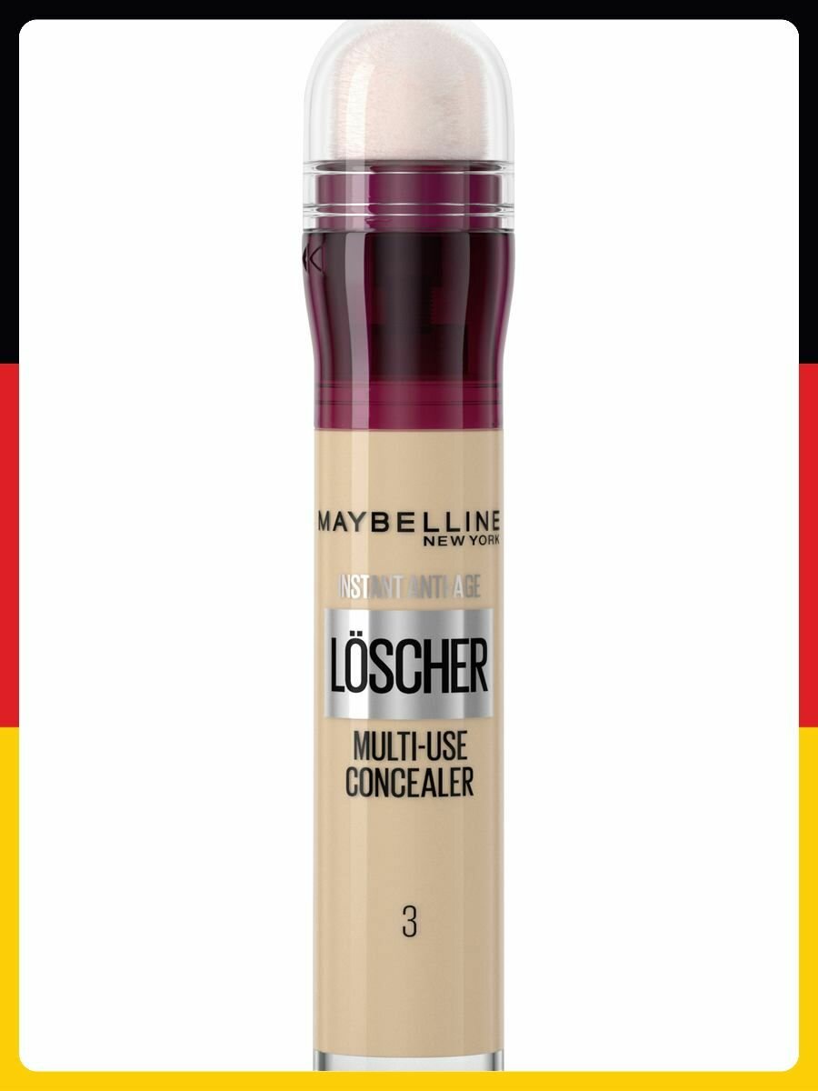 Консилер MAYBELLINE NEW YORK Multi-Use Concealer, Fair-3, 6.8ml