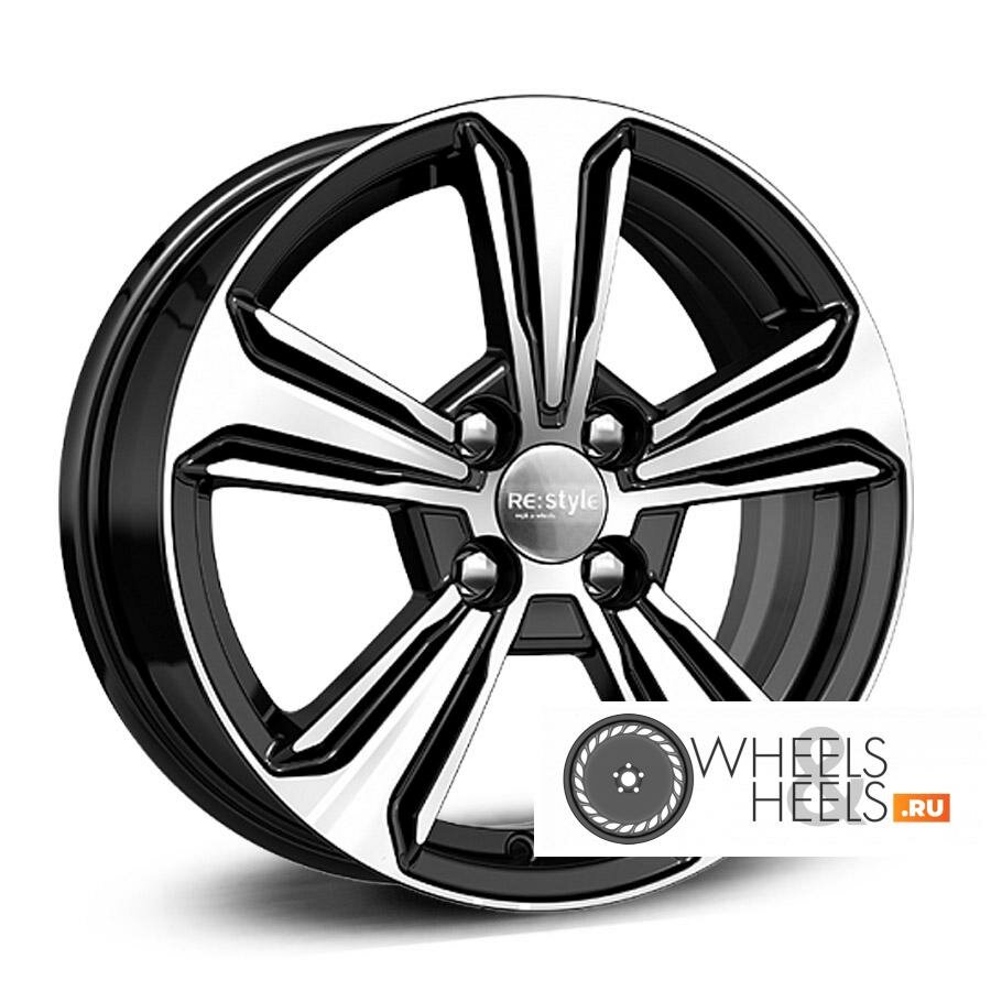 Диск iFree Original Solaris II КС777 15x6 4x100 et46 dia54.1 Черный с полированной лицевой поверхностью