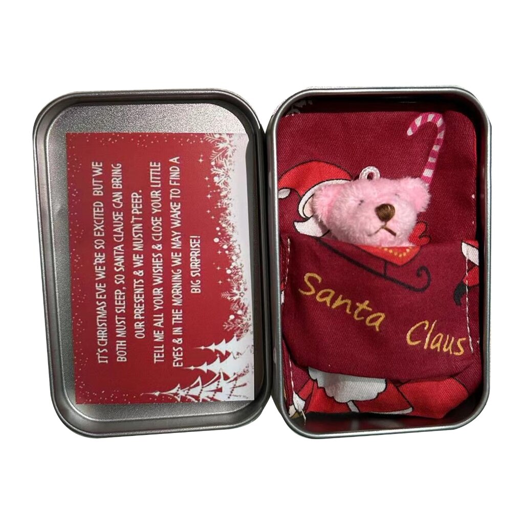 Милый мини плюшевый Мишка в коробке Подарок для детей