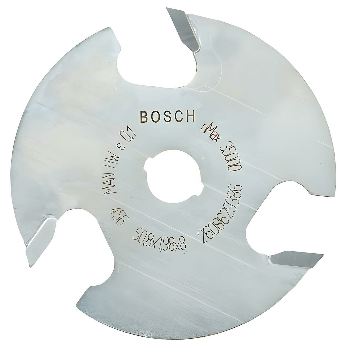 Фреза пазовая плоская (D50.8/H2/L8) Expert for Wood BOSCH 2608629386